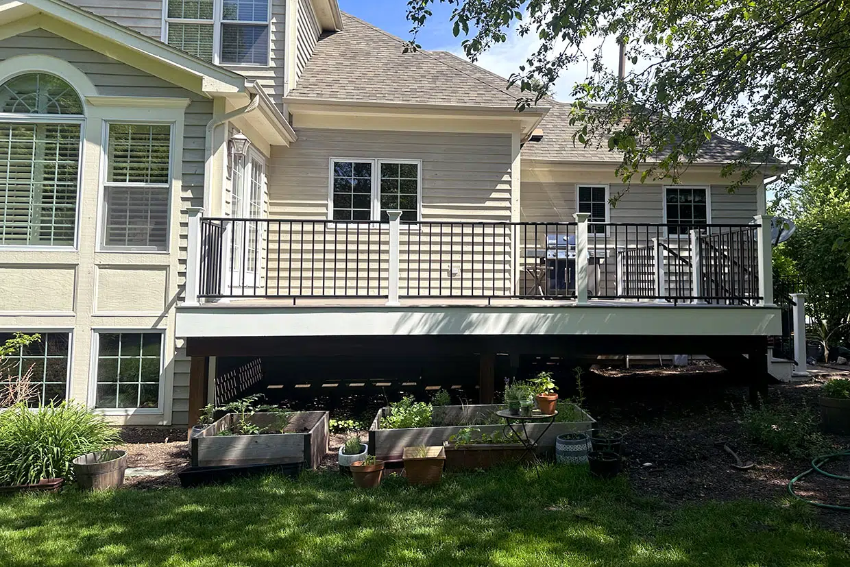 Resurfaced Deck - The Stunning Transformation, Inverness, IL