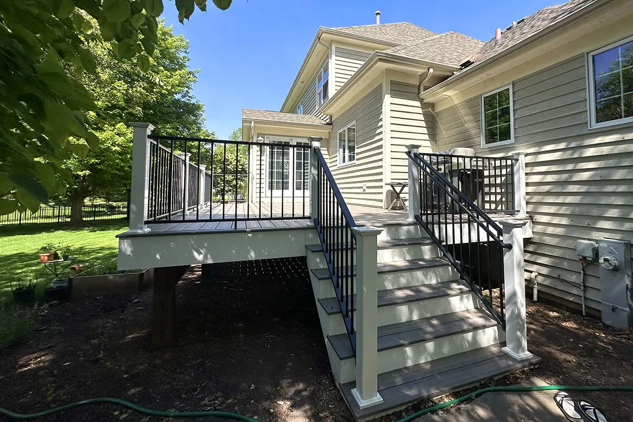 Resurfaced Deck - The Stunning Transformation, Inverness, IL